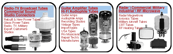 ARS Electronics Since 1947 - Home Page - Electron Tubes - Amp Tubes ...